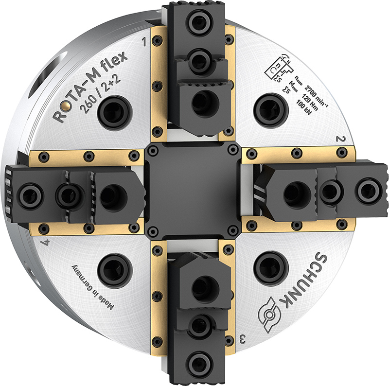 Chuck Jaw Maximizes Flexibility for Mill/Turn Machining | Schunk ...