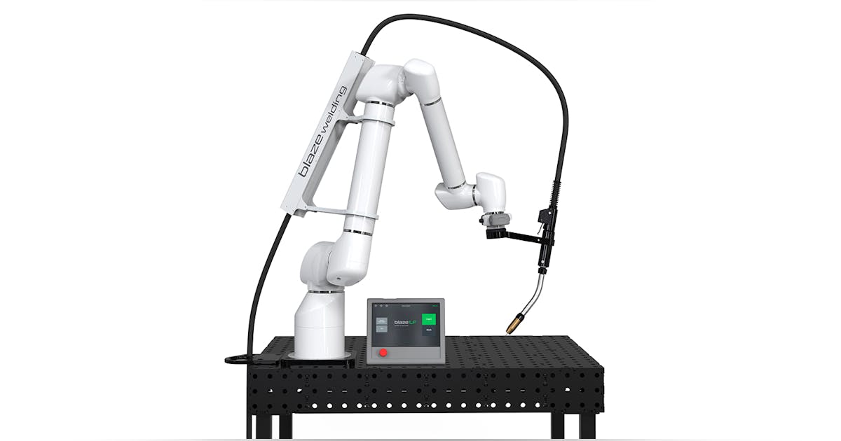 7-Axis Welding Cobot | Productive Robotics | American Machinist 7-Axis Welding Cobot | Productive Robotics | American Machinist