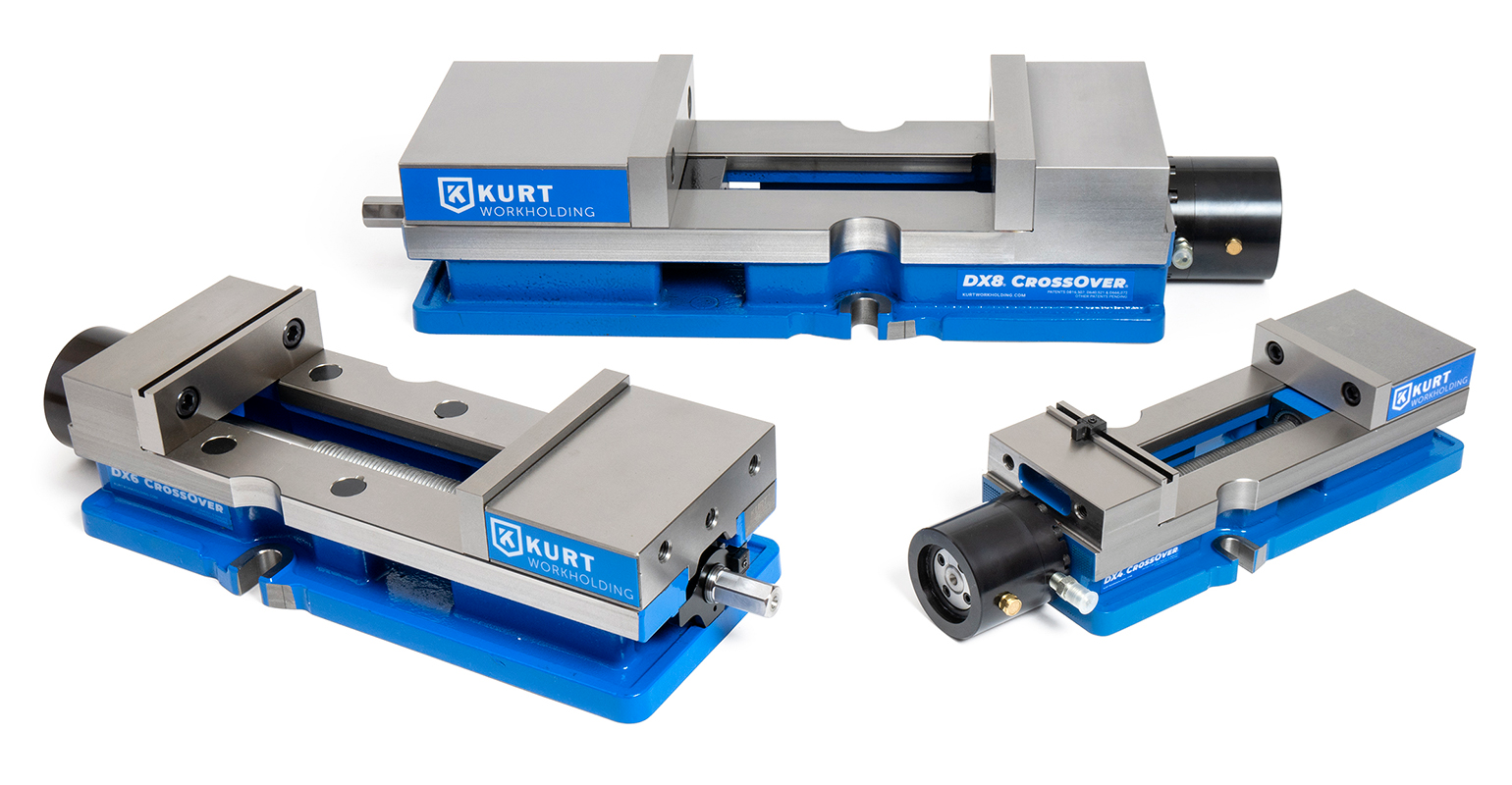 Vises with Hydraulic Actuation for Automated Workflow | Kurt ...